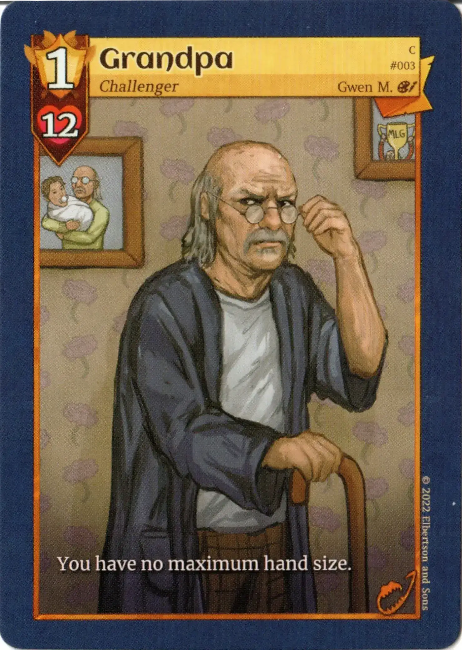 Grandpa | Grotto Beasts Card Database