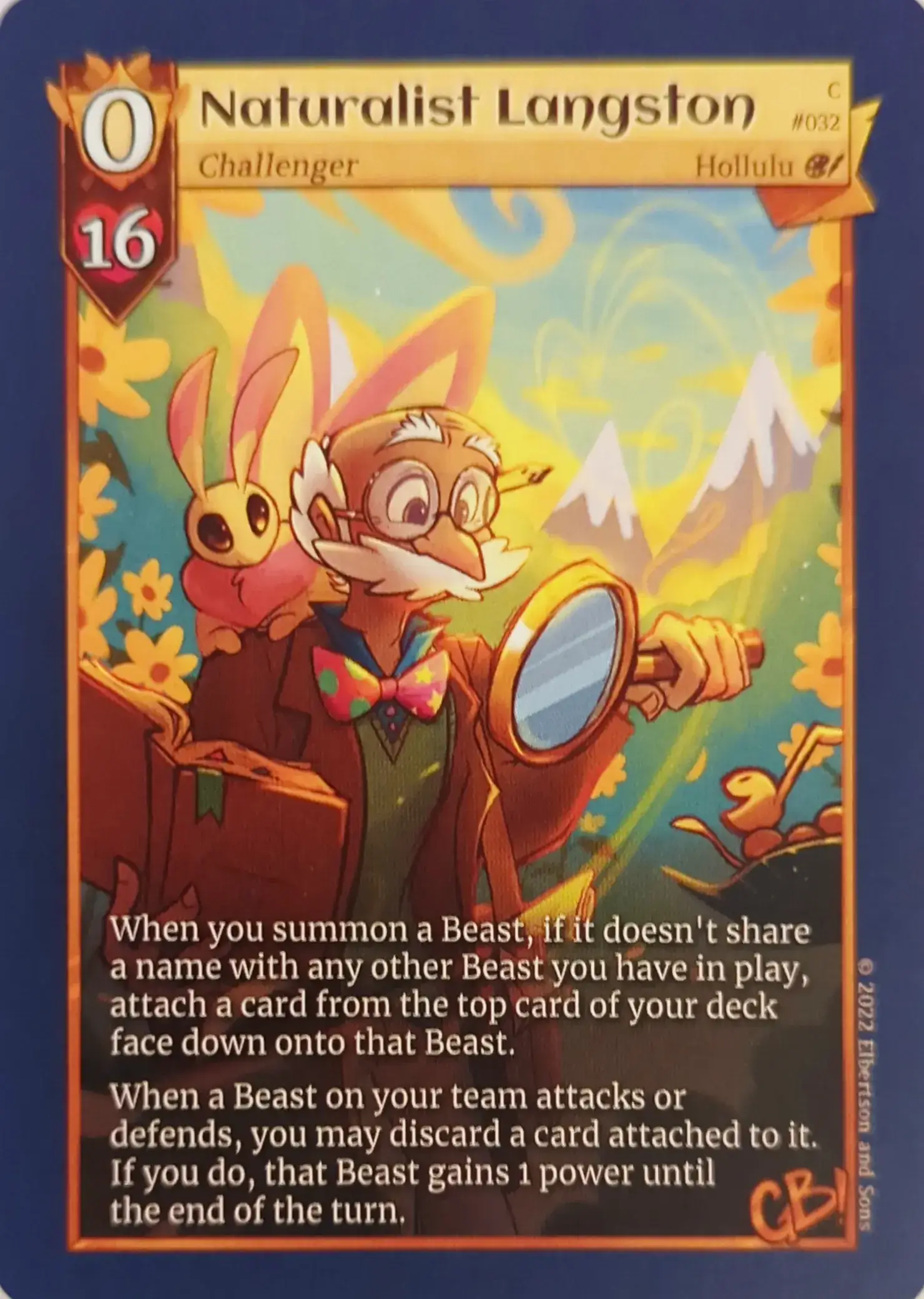 Grotto Beasts Card Database