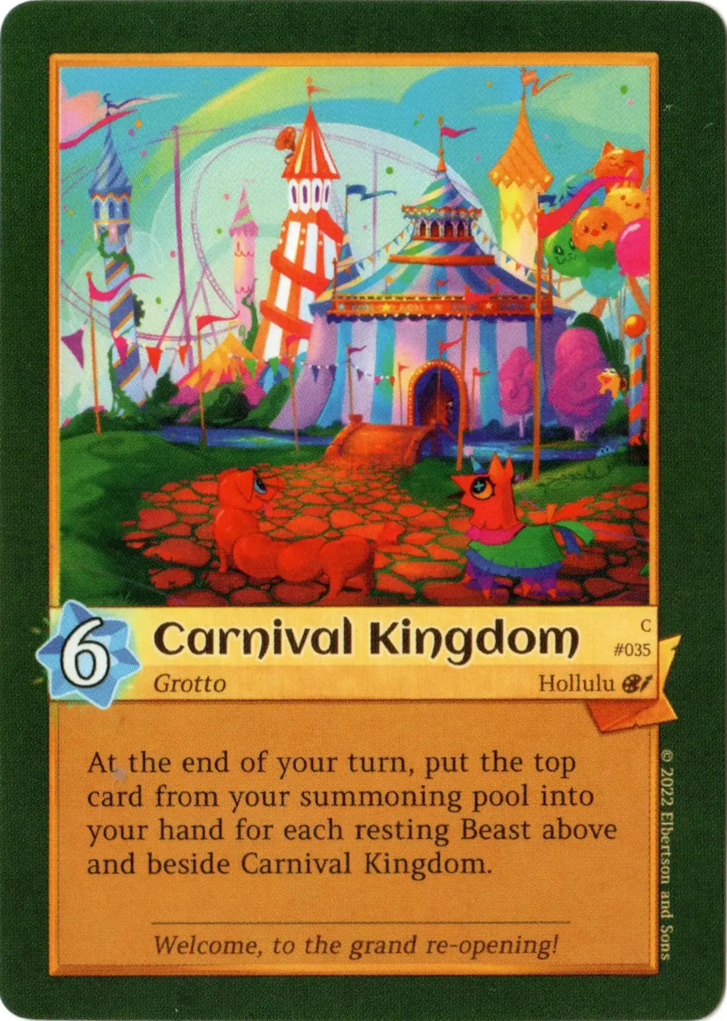 Grotto Beasts Card Database