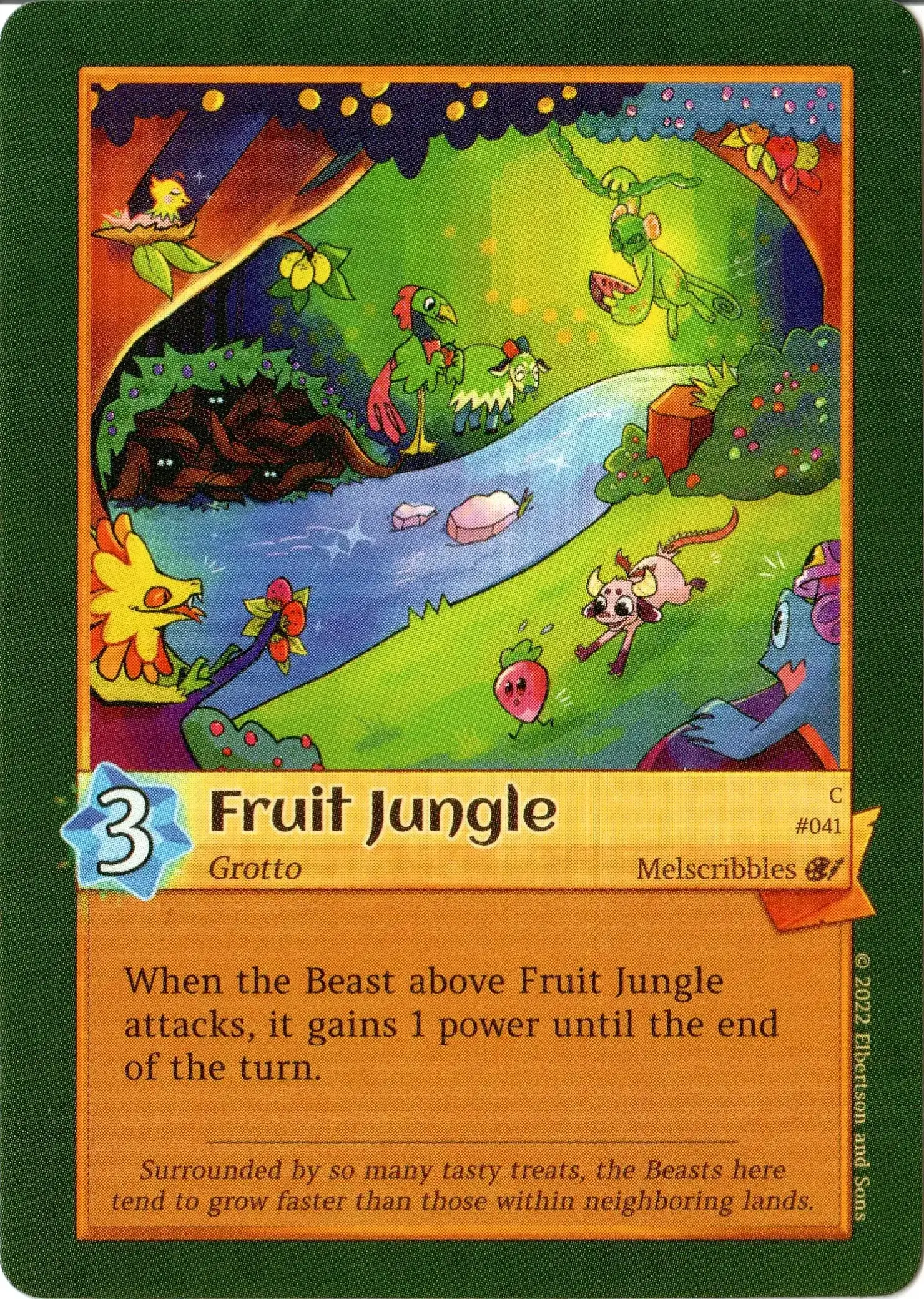 Grotto Beasts Card Database