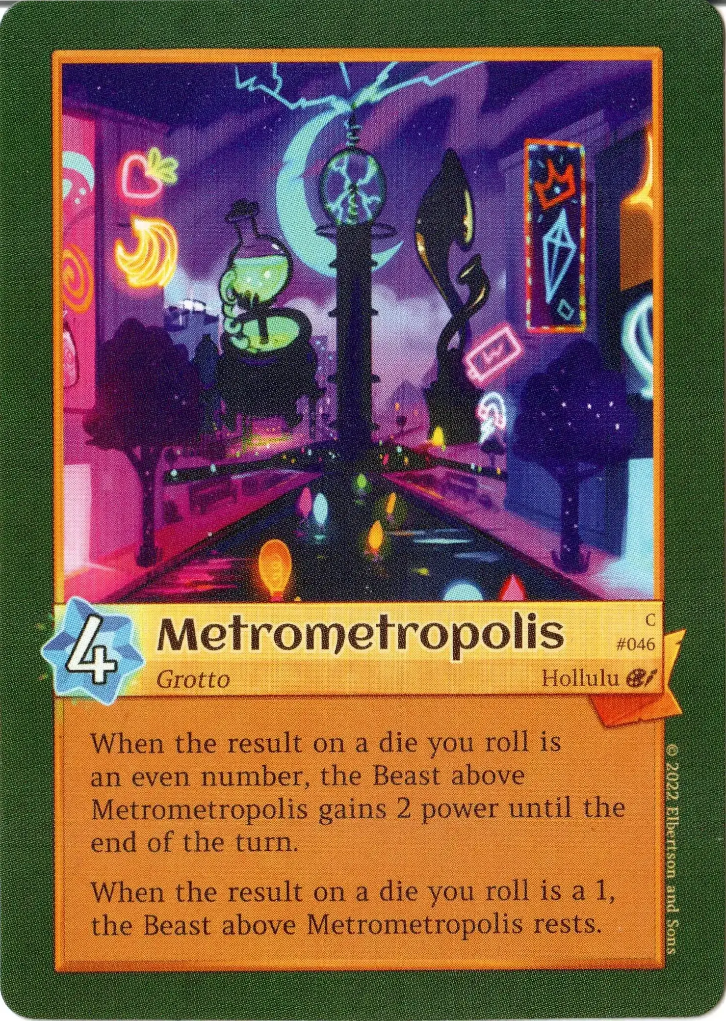 Grotto Beasts Card Database