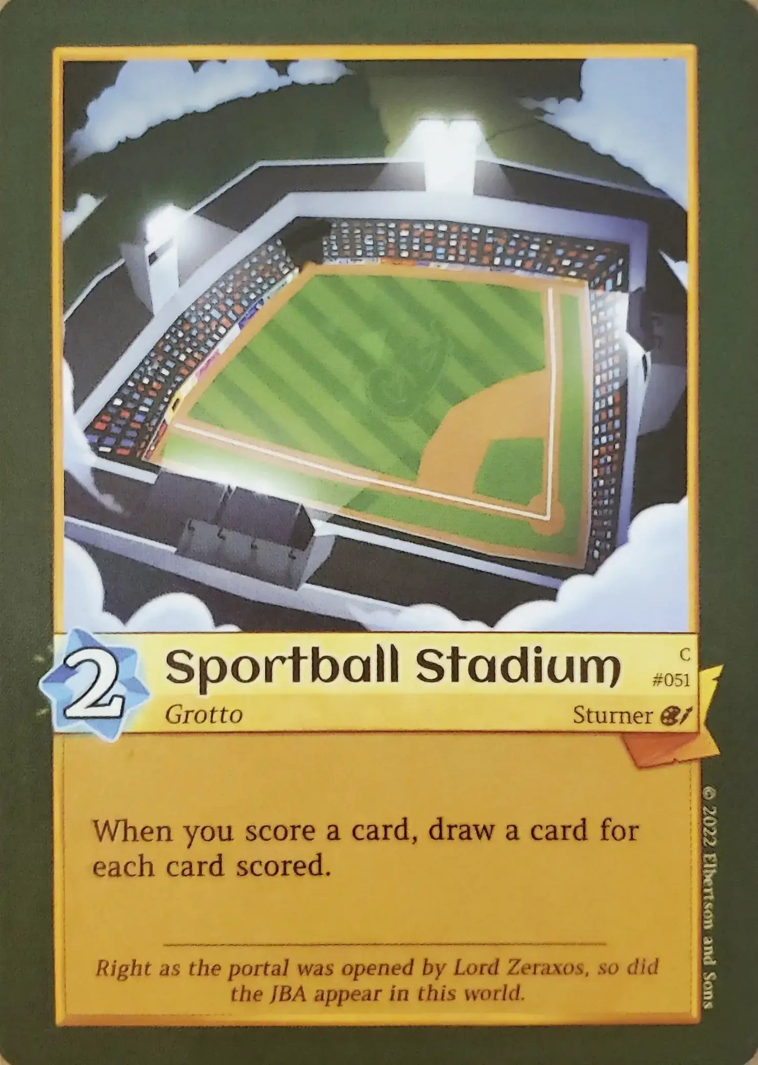 Sportball Stadium | Grotto Beasts Card Database
