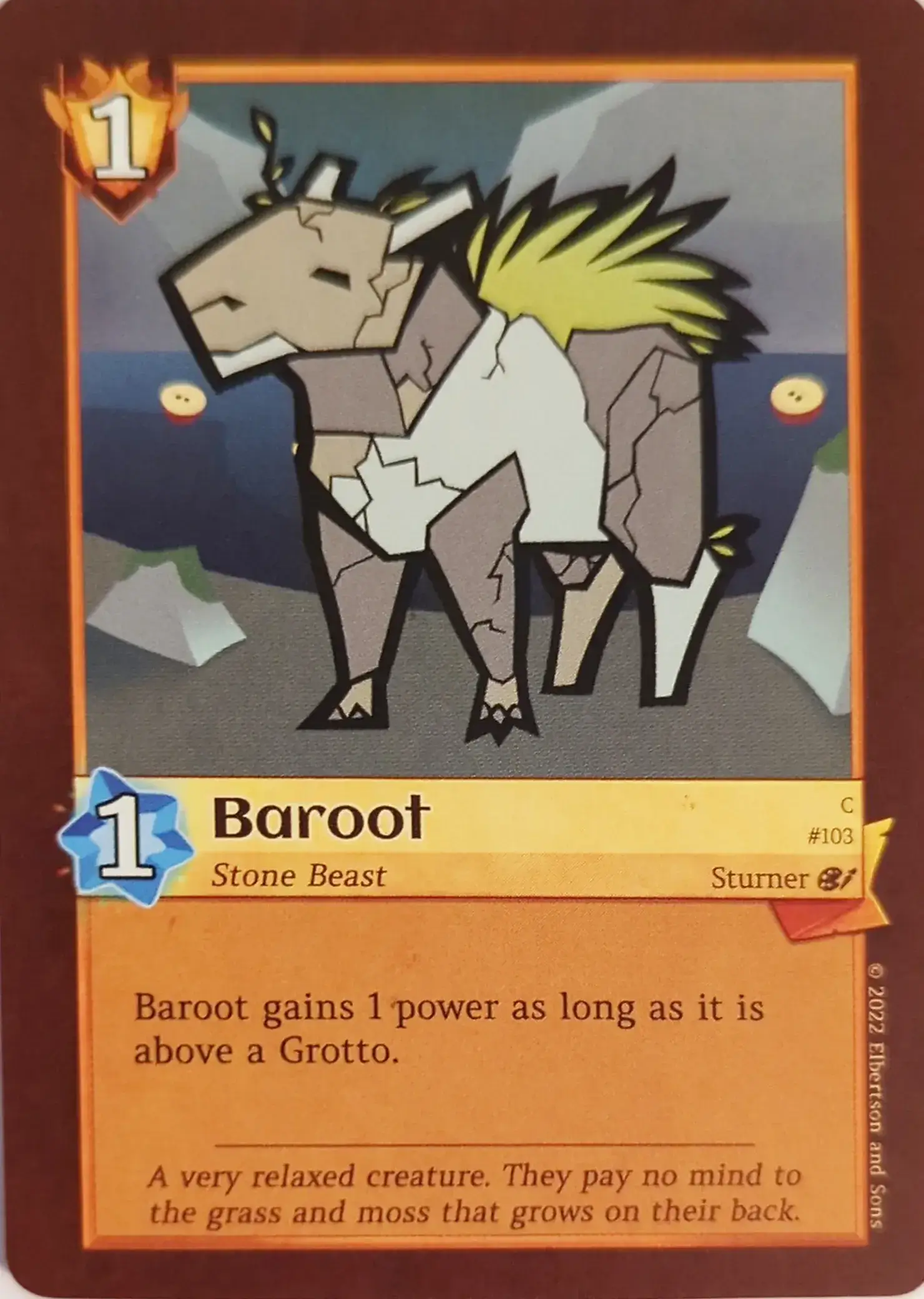 Baroot | Grotto Beasts Card Database