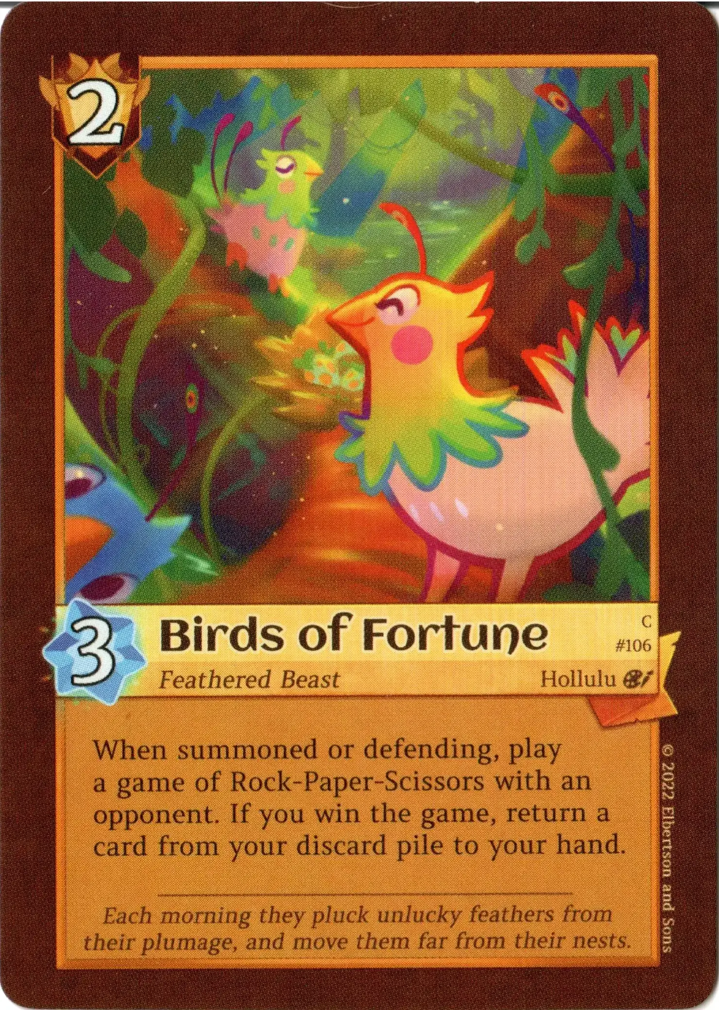 Birds of Fortune | Grotto Beasts Card Database