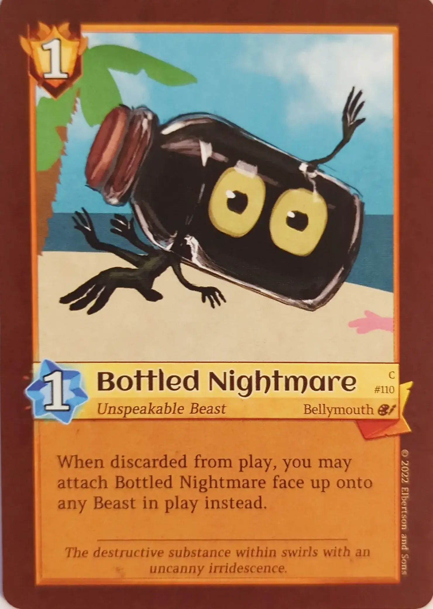 Bottled Nightmare | Grotto Beasts Card Database