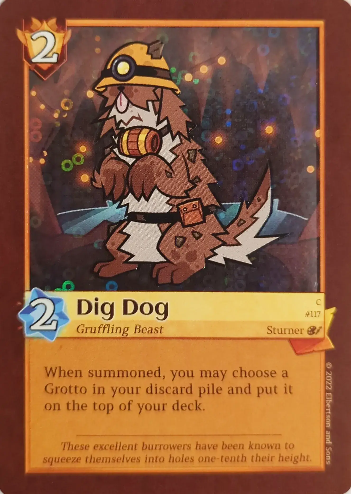 Dig Dog | Grotto Beasts Card Database