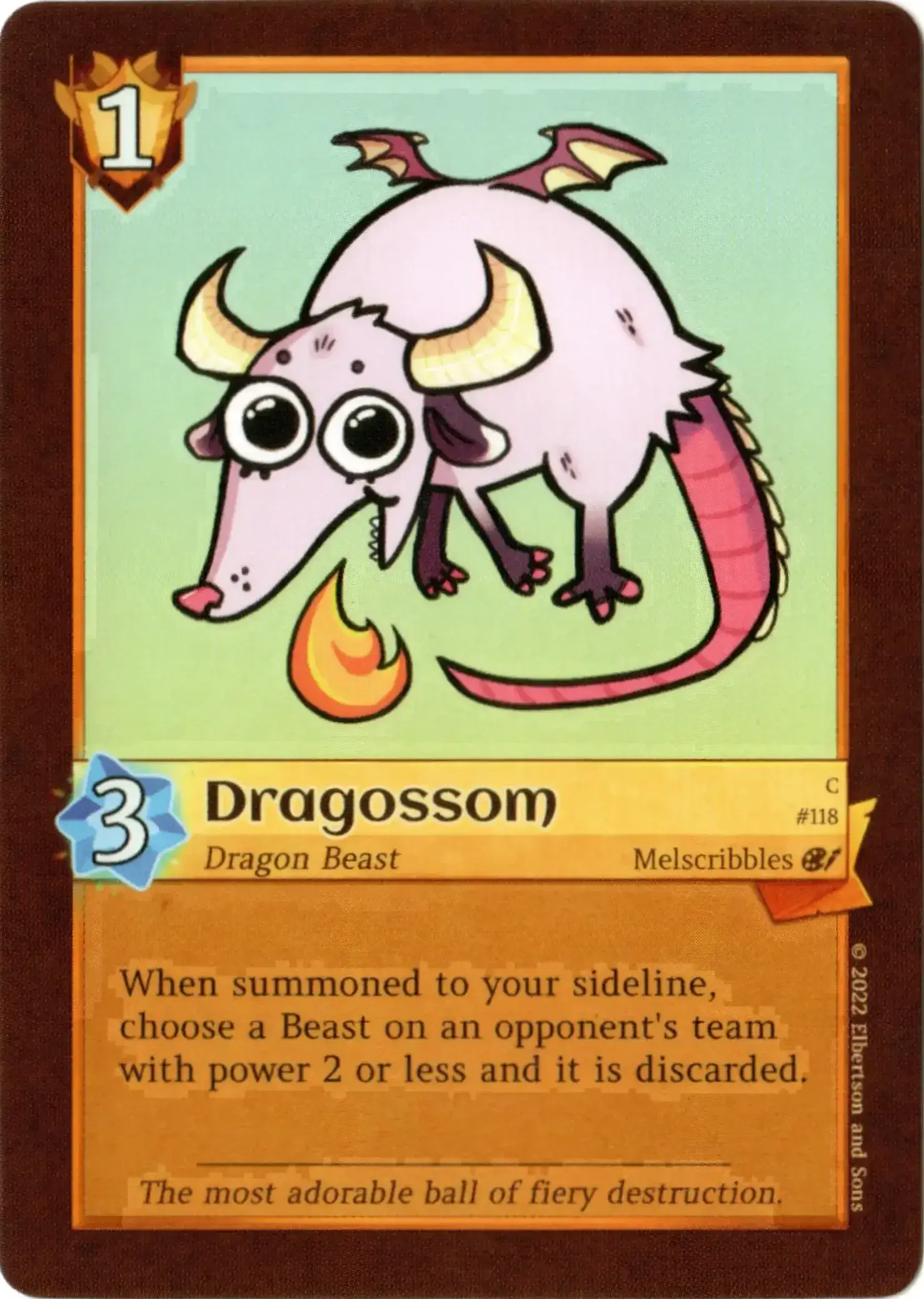 Dragossom | Grotto Beasts Card Database