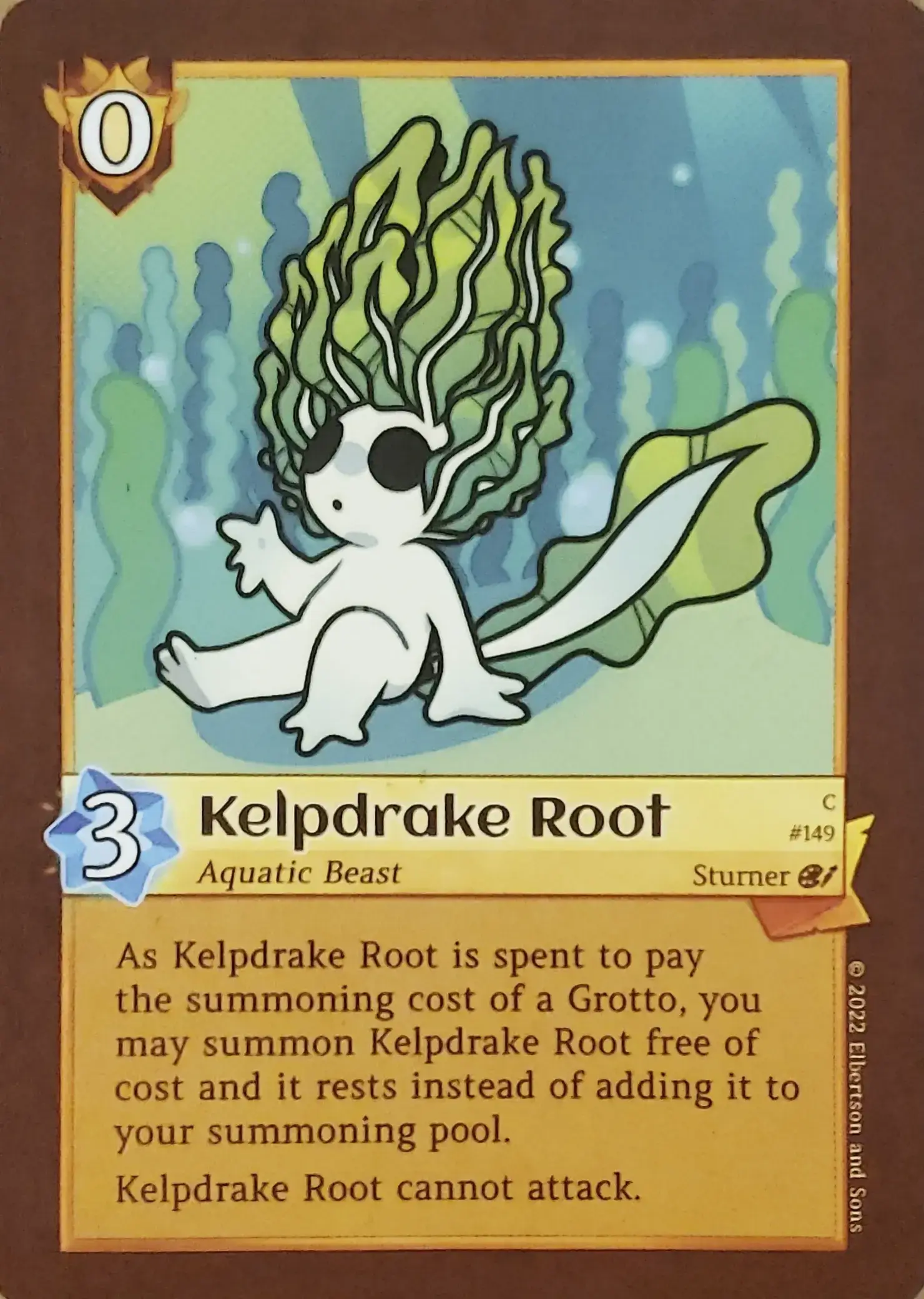Kelpdrake Root | Grotto Beasts Card Database