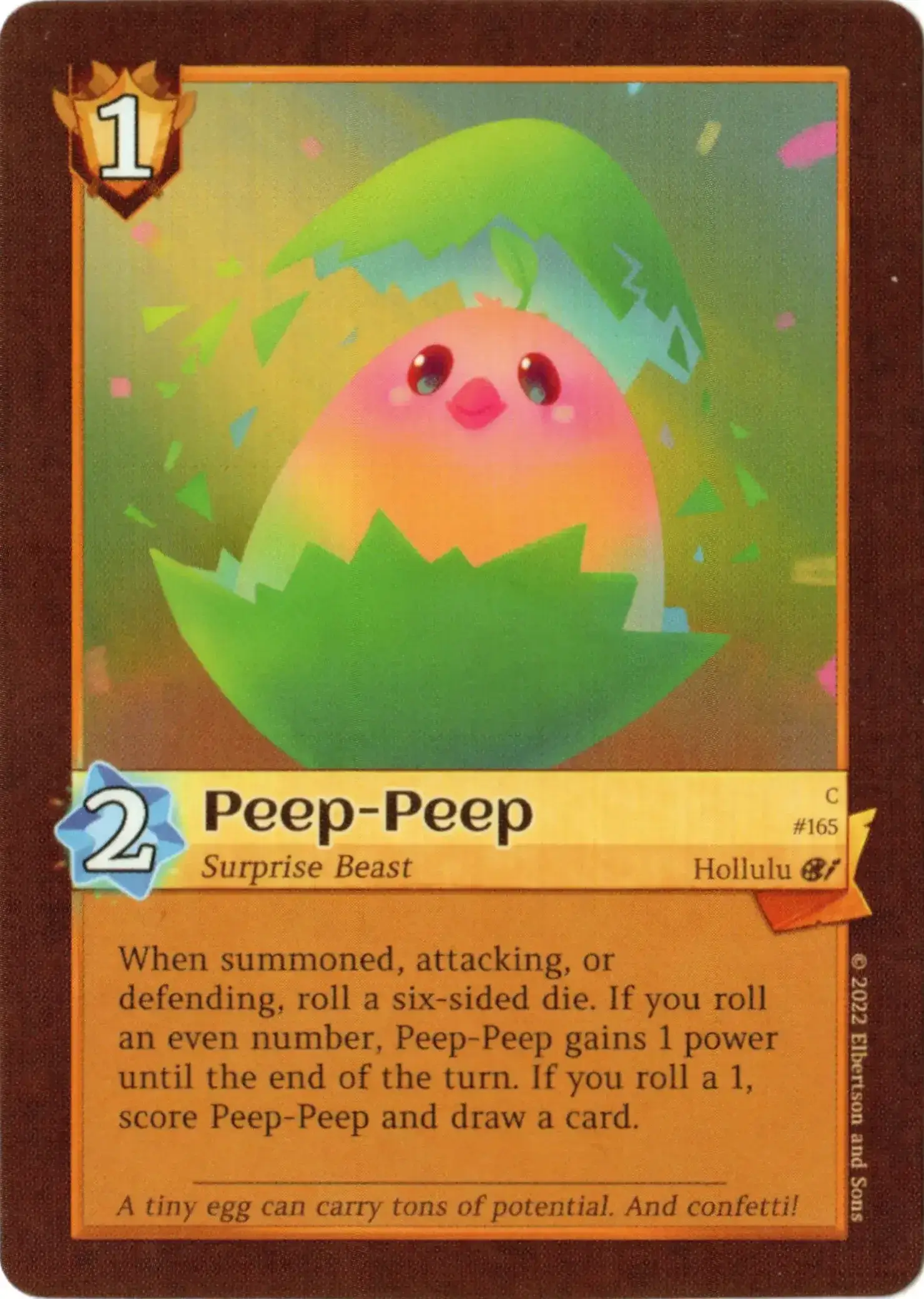 Peep-Peep | Grotto Beasts Card Database