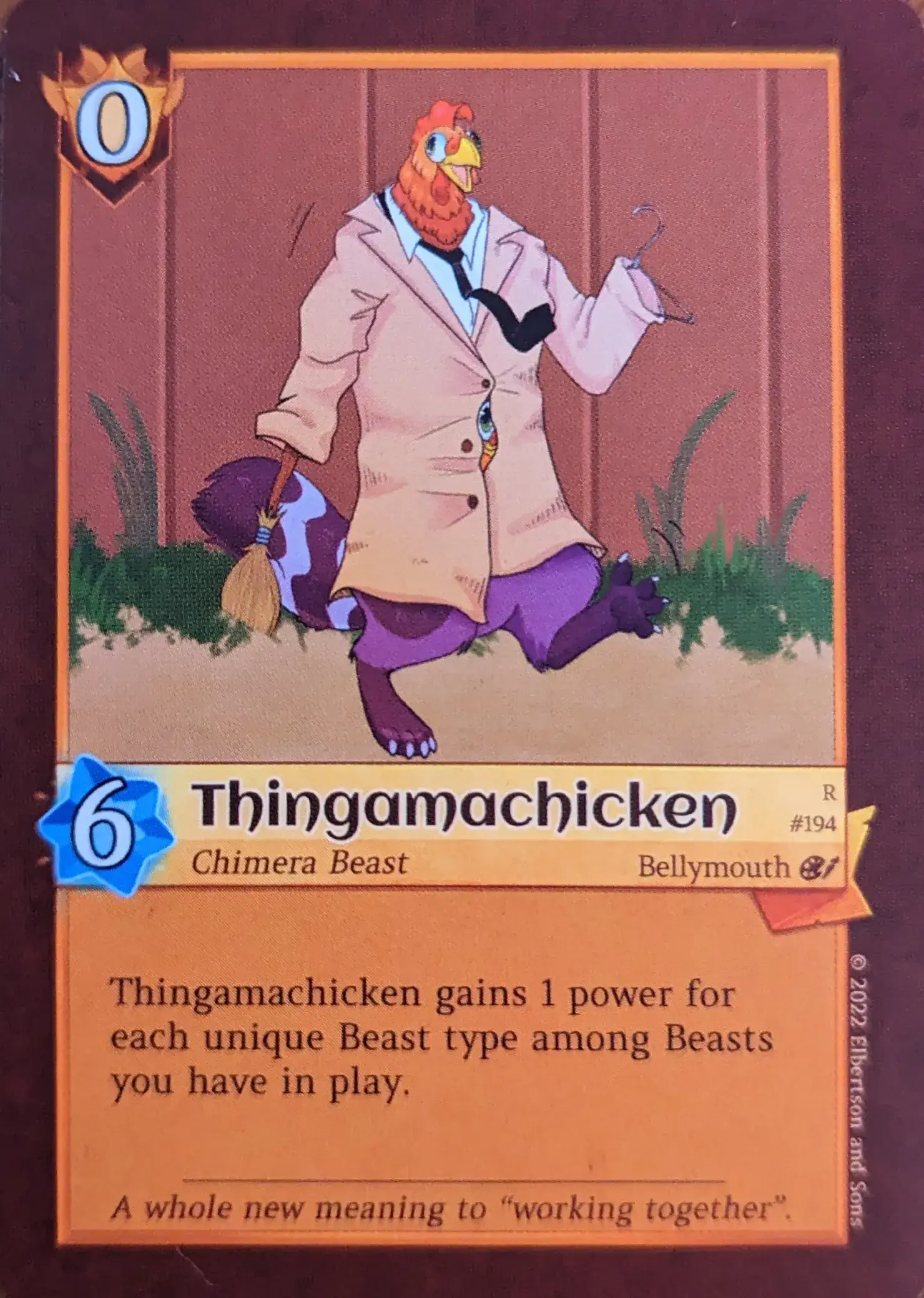 Thingamachicken | Grotto Beasts Card Database