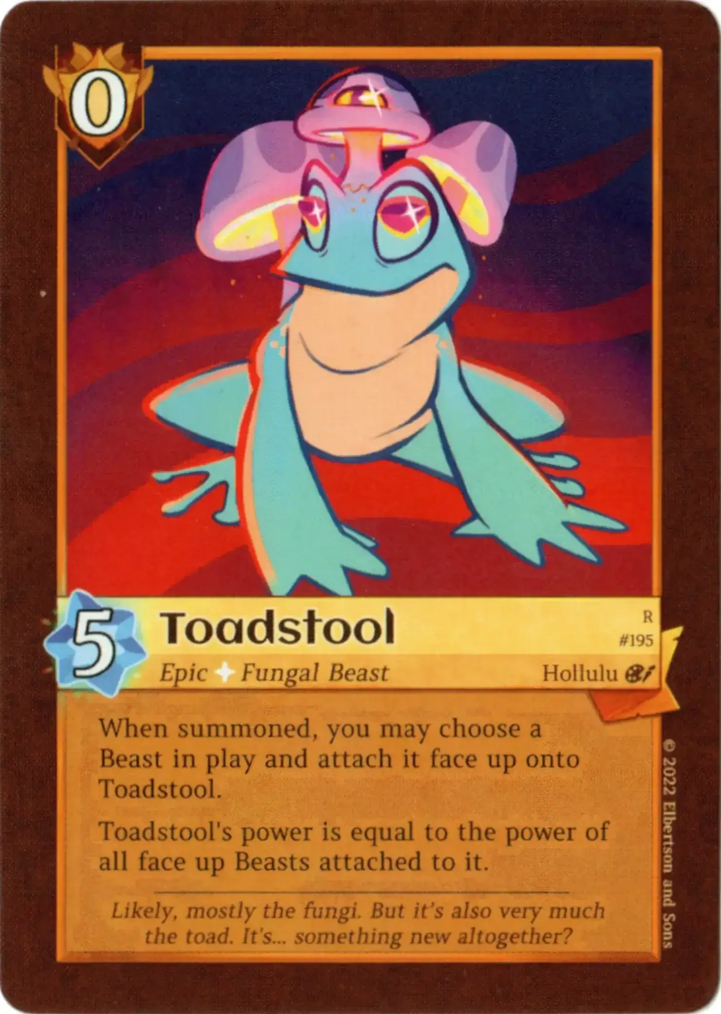 Toadstool | Grotto Beasts Card Database